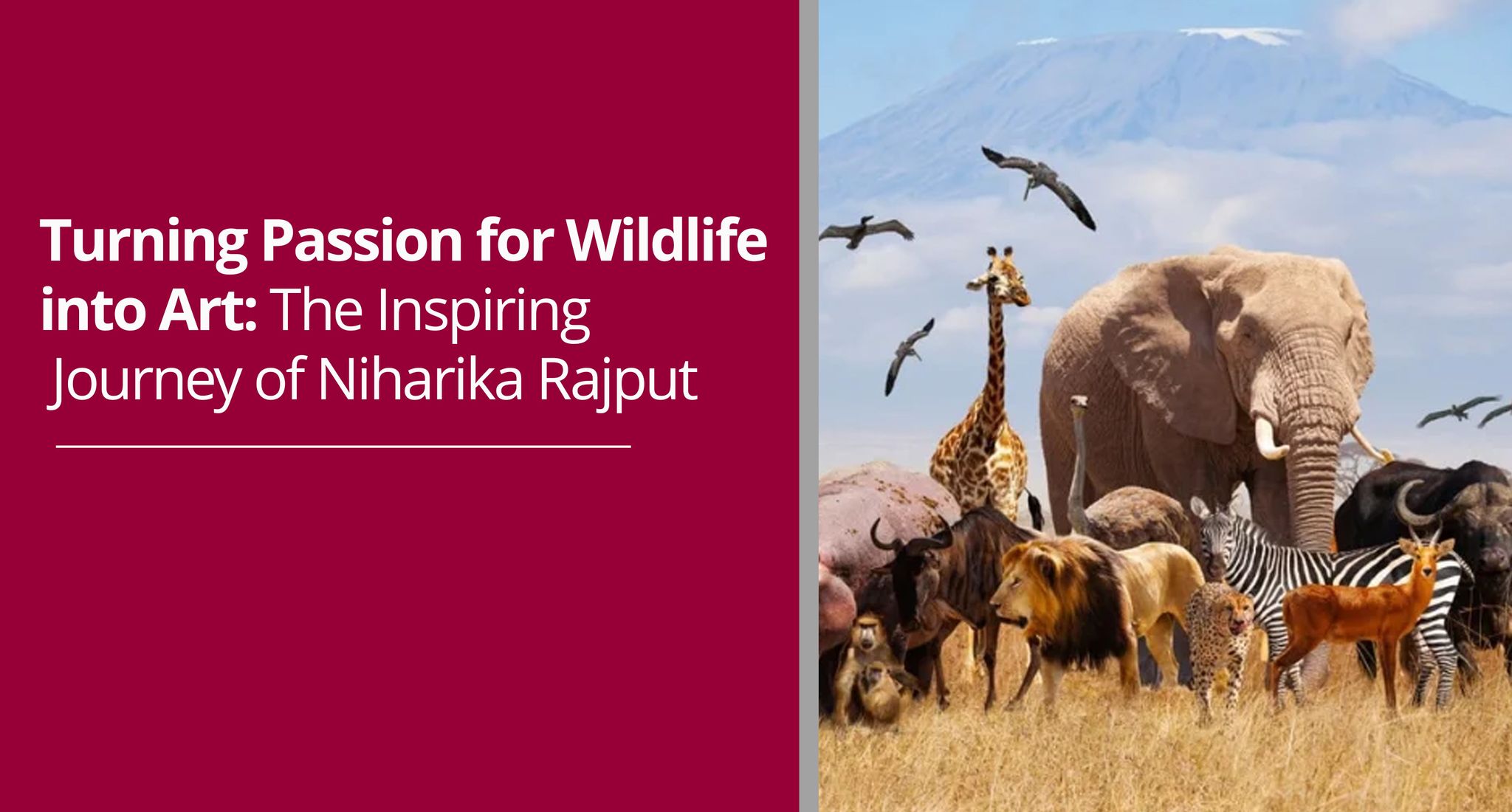 "Niharika Rajput's Journey: From Wildlife Enthusiast to Renowned ...
